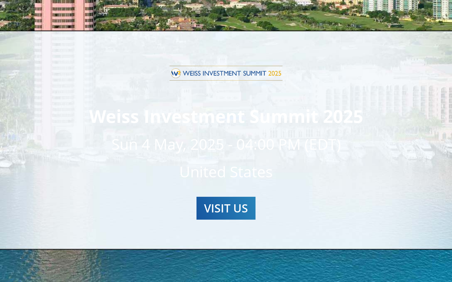 Weiss Investment Summit 2025